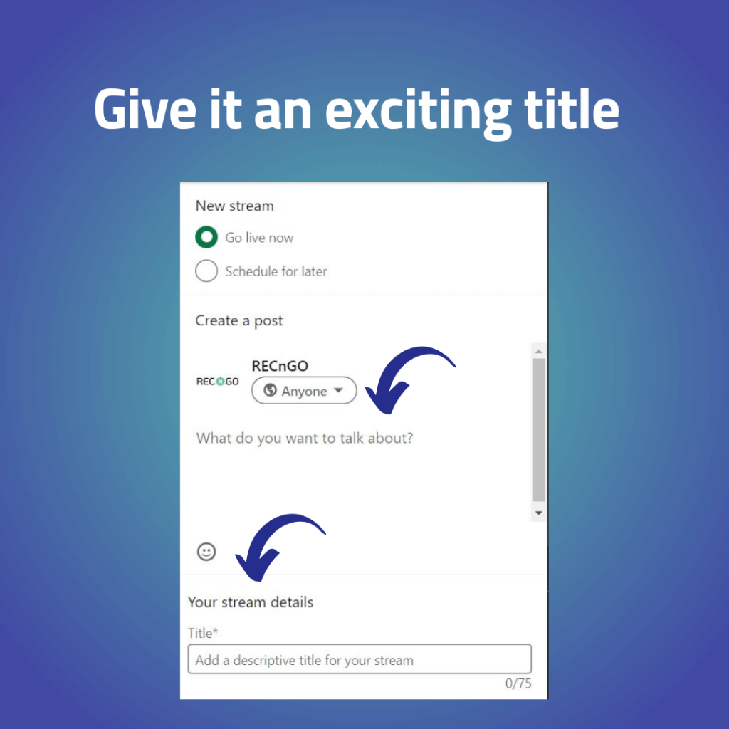 LinkedIn LIVE tutorial for beginner mobile live streamers